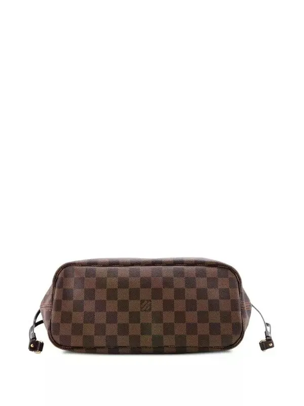 LOUIS VUITTON Neverfull Damier Pm Tote Bag - Brown