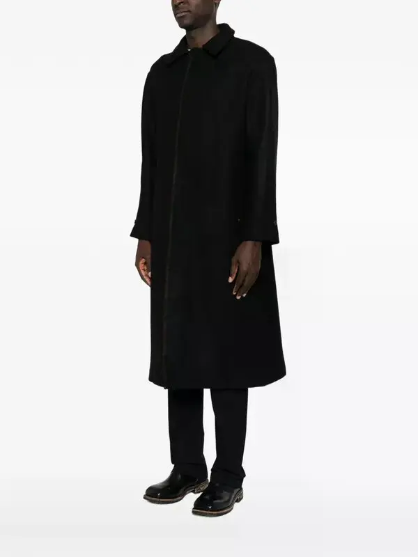 MA+ Button-up Single-breasted Coat