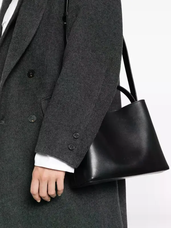AESTHER EKME Mini Leather Tote Bag - Black