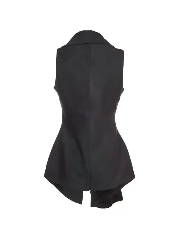 CHATS BY C.DAM Draped Sleeveless Top