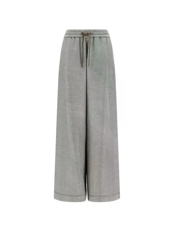 Brunello Cucinelli Drawstring Wide-leg Track Pants