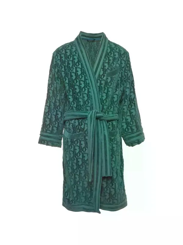 Dior Oblique Terry Bathrobe