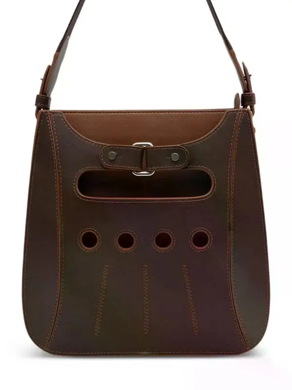 Perrin Cabbie Xbody Leather Crossbody Bag