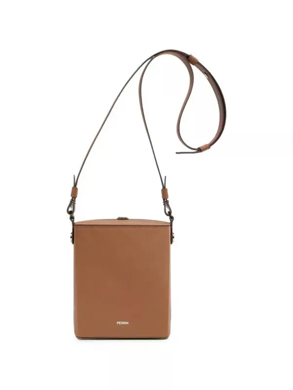 Perrin La Parisienne Xbody Leather Bucket Bag