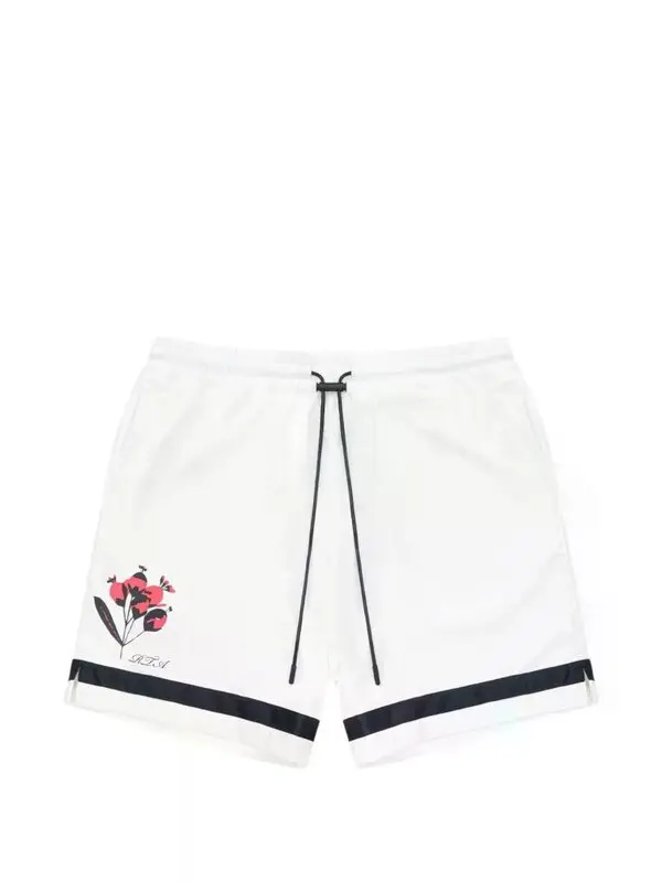 RtA Clyde Floral-print Shorts