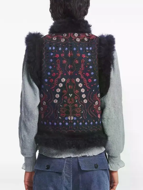 Antik Batik Ivan Embroidered Gilet
