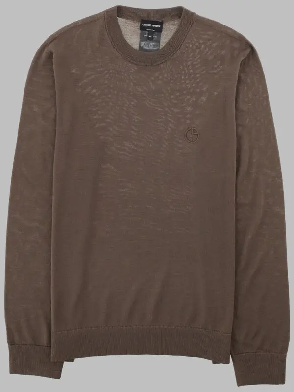 Giorgio Armani Maglia In Lana Vergine