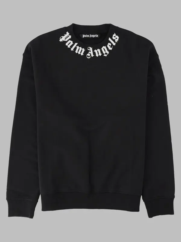 Palm Angels Felpa Con Logo
