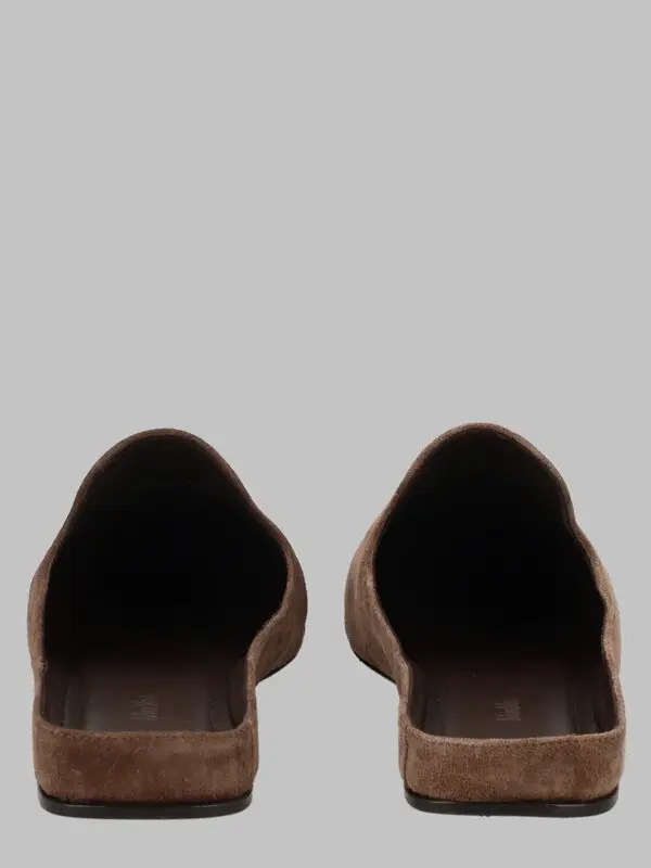 Max Mara Mule Tessile In Crosta