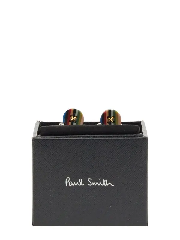 Paul Smith Gemelli Button Stripe