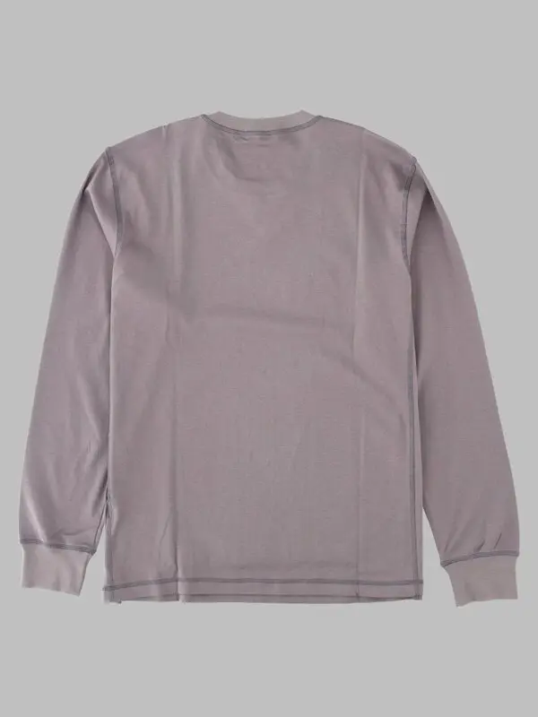 DIESEL® T-shirt Oval D A Manica Lunga - Gray