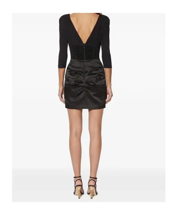 Elisabetta Franchi Ruched Zip Bodysuit