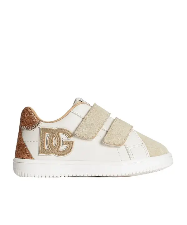 Dolce & Gabbana Dg Original Nappa-calfskin Sneakers - White