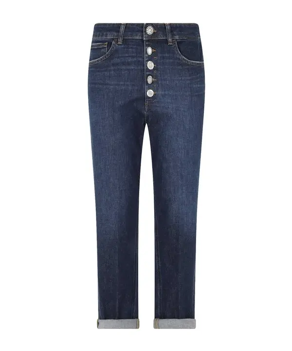 DONDUP Koons Loose Fit Button-front Jeans