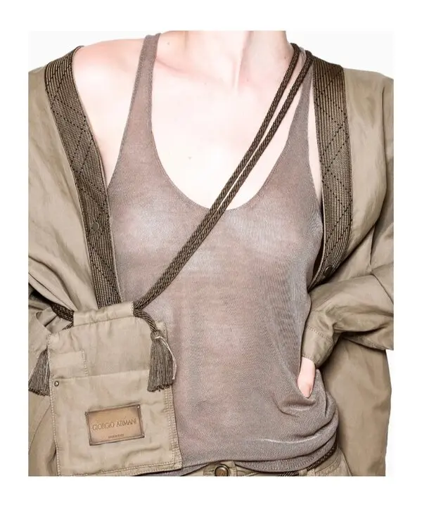 Giorgio Armani Sleeveless Knitted Top