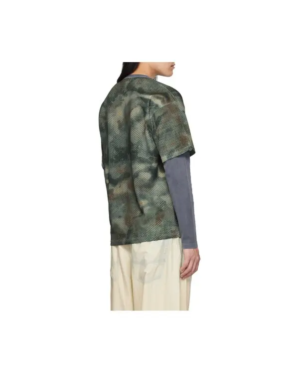 DIESEL® Perforated Long-sleeve T-shirt