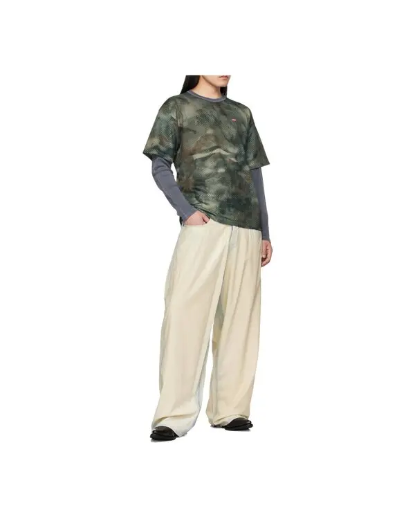 DIESEL® Perforated Long-sleeve T-shirt