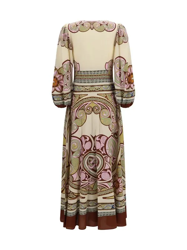La DoubleJ Camerino Printed Maxi Dress