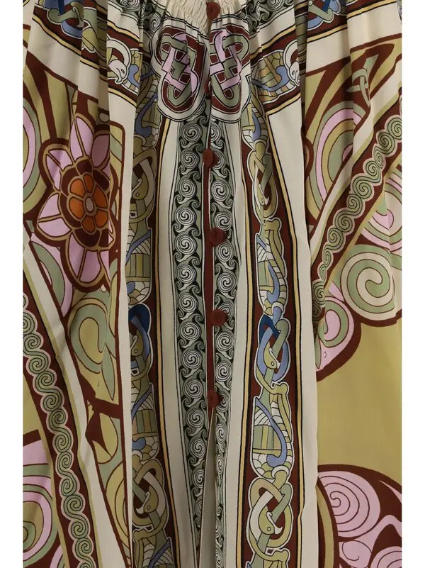 La DoubleJ Camerino Printed Maxi Dress