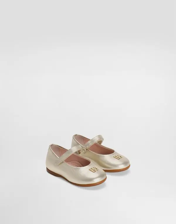 Dolce & Gabbana Logo-plaque Ballet Flats