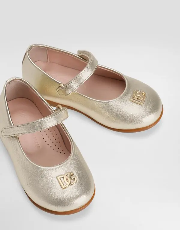 Dolce & Gabbana Logo-plaque Ballet Flats