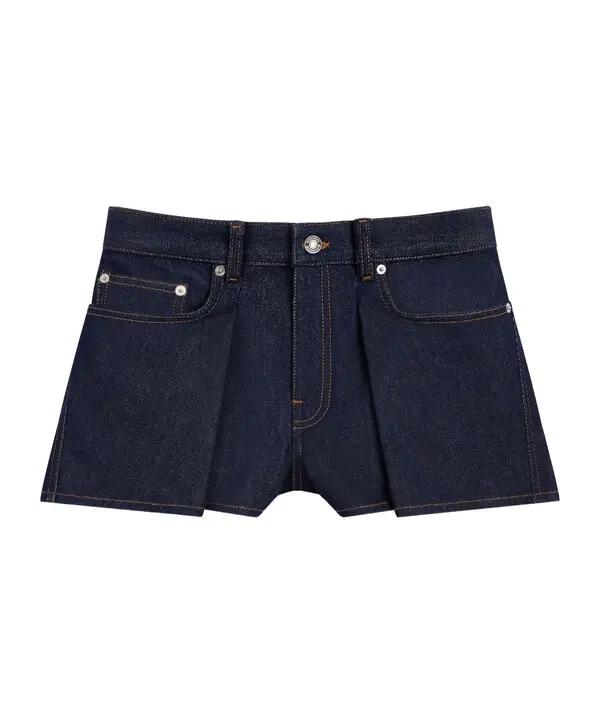 Givenchy Front-panel Denim Shorts - No