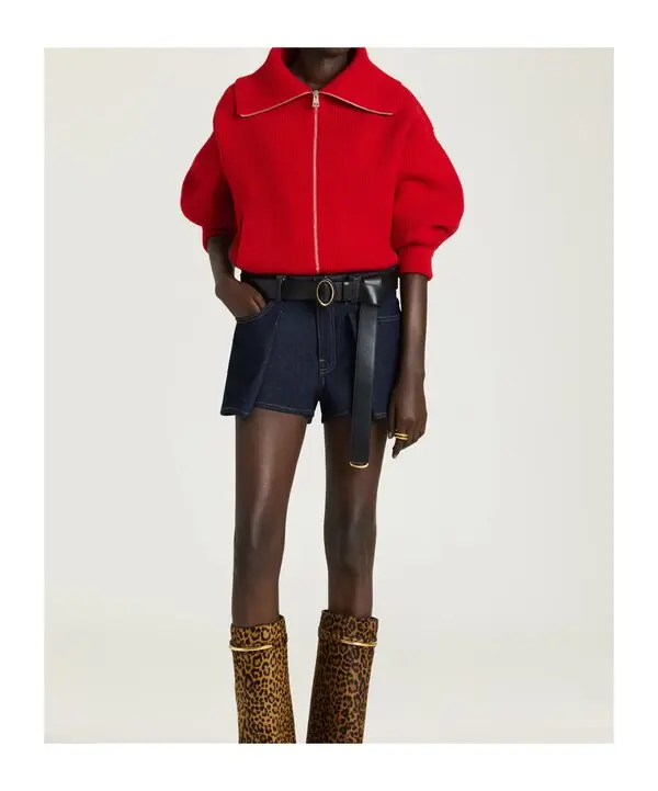 Givenchy Front-panel Denim Shorts