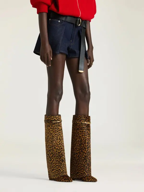 Givenchy Front-panel Denim Shorts