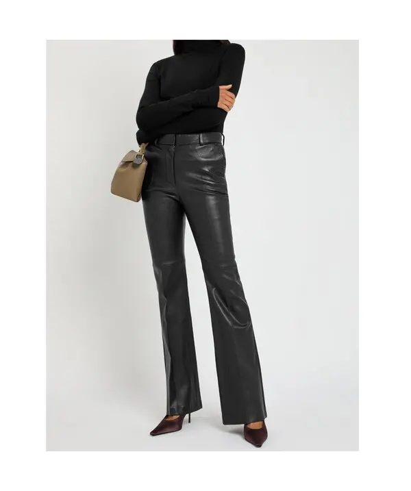 JOSEPH High-neck Stretch Knit Sweater
