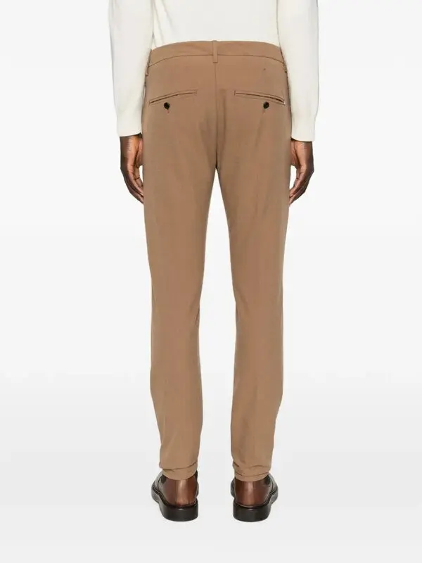 DONDUP Belt-loops Slim-fit Tailored Trousers