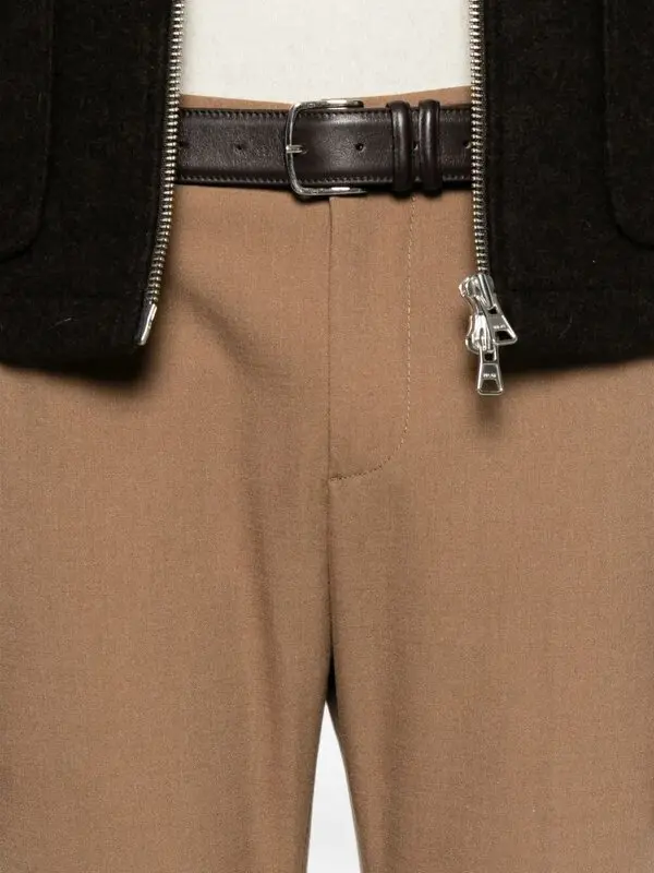 DONDUP Belt-loops Slim-fit Tailored Trousers
