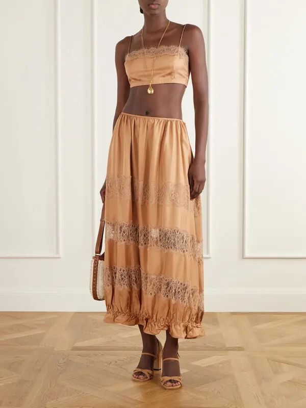 Ulla Johnson Lace Skirt