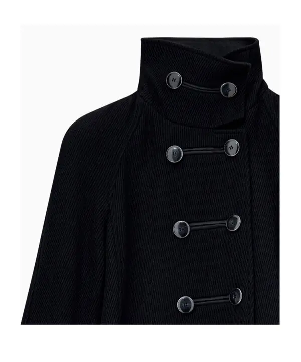 Emporio Armani Double-breasted Belted Coat