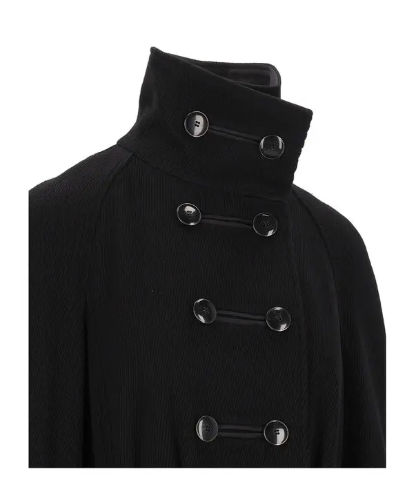 Emporio Armani Double-breasted Belted Coat