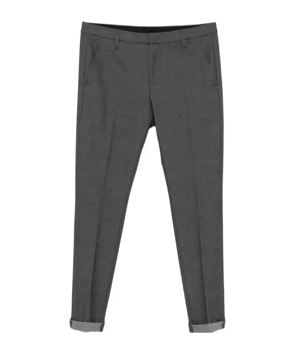 DONDUP Slim-fit Turned-up Trousers