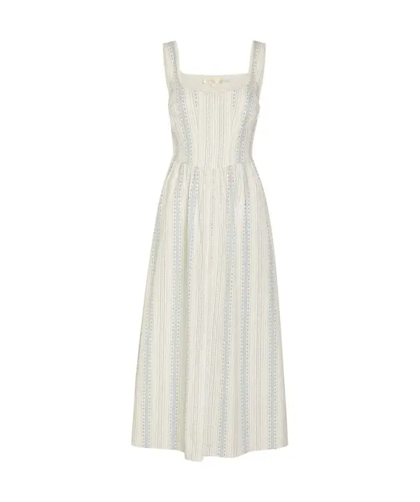 LoveShackFancy Striped Dress