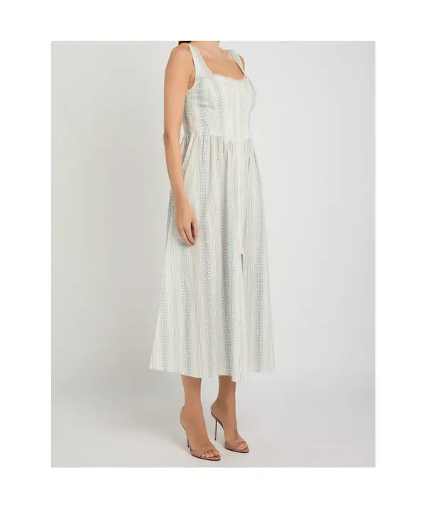 LoveShackFancy Striped Dress