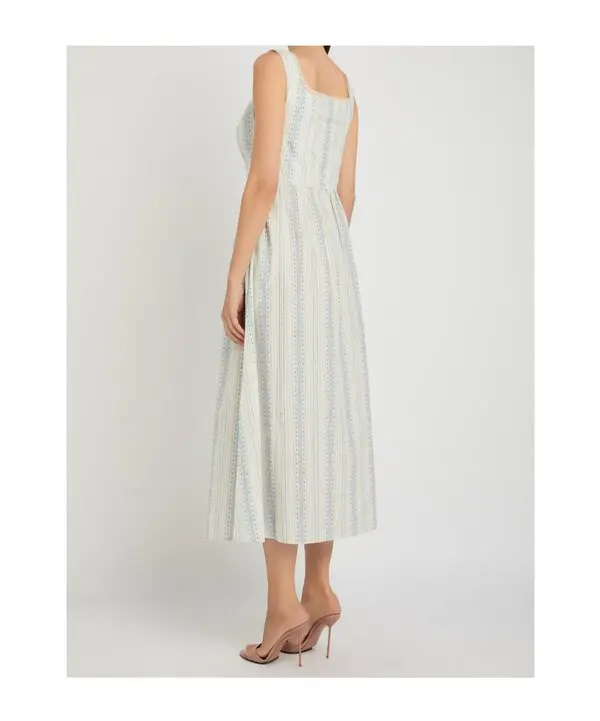 LoveShackFancy Striped Dress