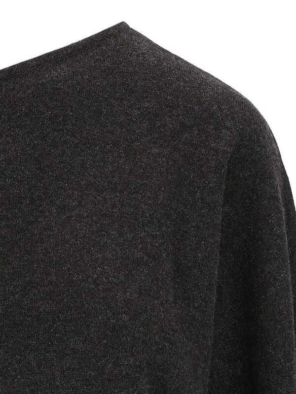 Arch4 Wiki Asymmetric One-shoulder Sweater - No