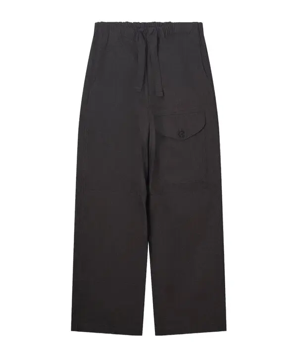 Comme Des Garçons Casual Pants With An Elastic Waistband - Brown