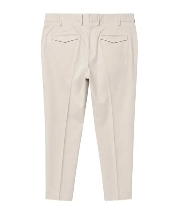 PT TORINO Pressed-crease Slim-fit Trousers