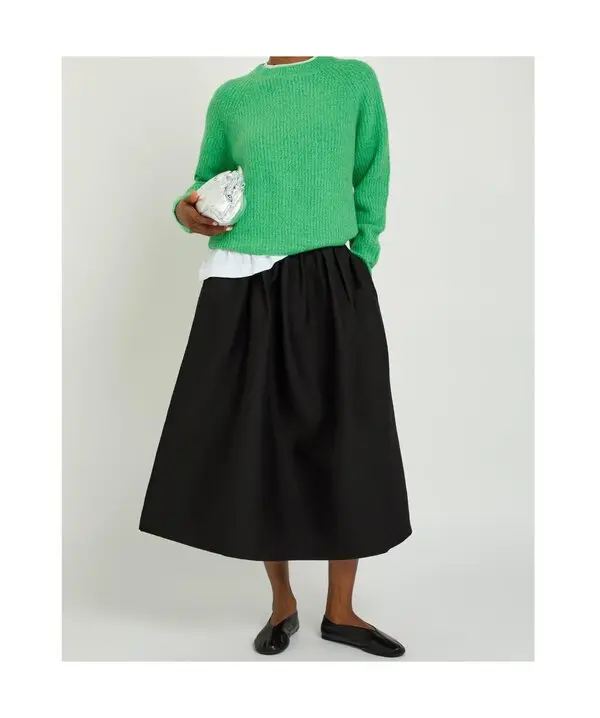 LISA YANG Ribbed Crew Neck Sweater