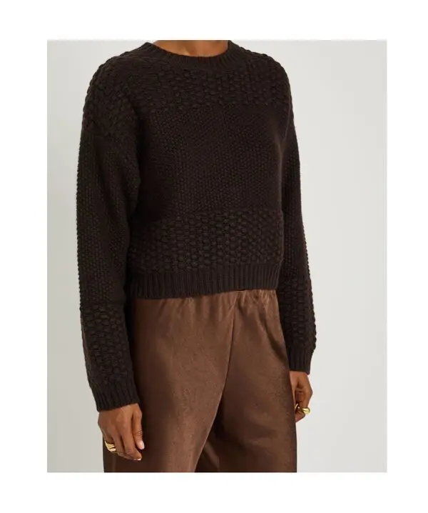 LISA YANG Ribbed Crew Neck Sweater