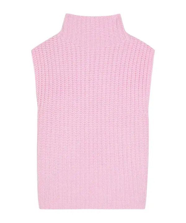 LISA YANG High-neck Knitted Vest