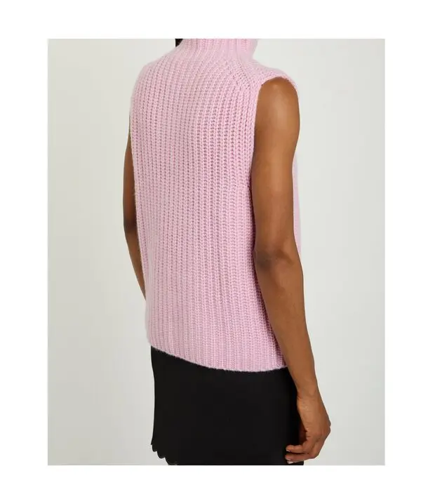 LISA YANG High-neck Knitted Vest