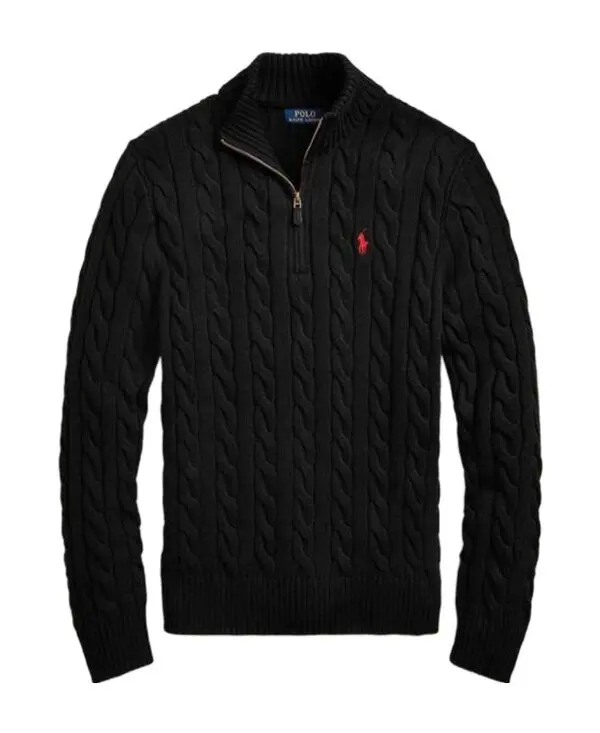 Polo Ralph Lauren Logo Sweater - Black