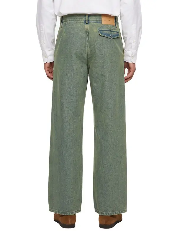 SONG FOR THE MUTE Logo Patch Straight-leg Jeans