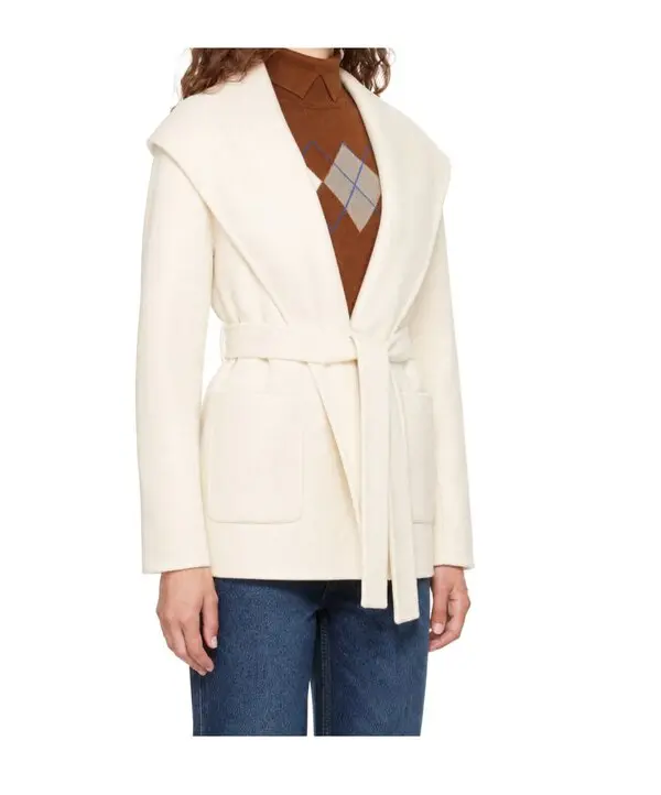 Mackage Belted Hooded Coat