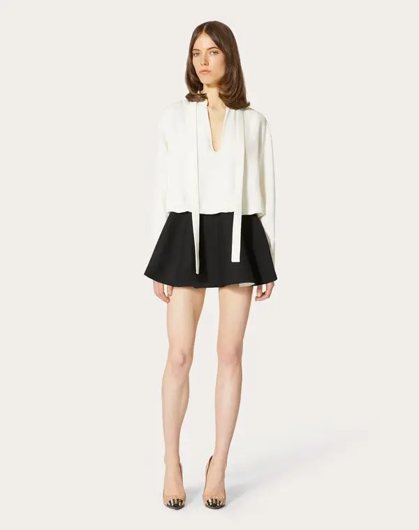 Valentino Garavani Stitched Detail Dress