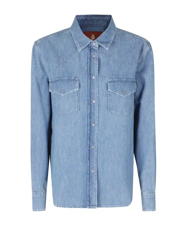 DONDUP Western Denim Shirt